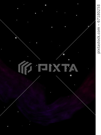 Distant flickering star array and cold cosmic... - Stock Illustration ...