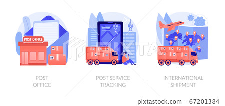 Post shipment system vector concept metaphors. - Stock Illustration ...