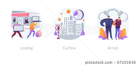 Public protest abstract concept vector... - Stock Illustration ...