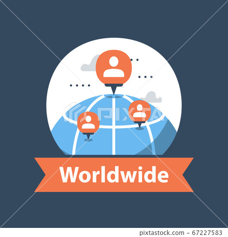 Worldwide_1.eps - Stock Illustration [67227583] - PIXTA