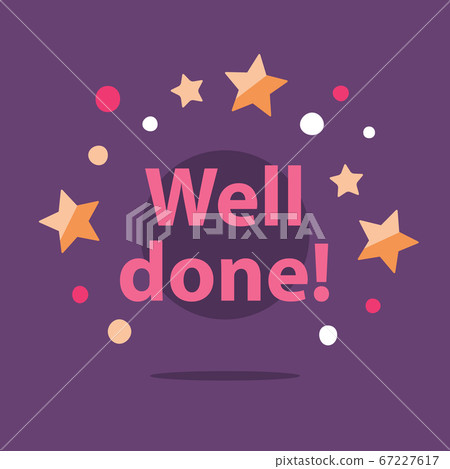 Well_done_2.eps - Stock Illustration [67227617] - PIXTA