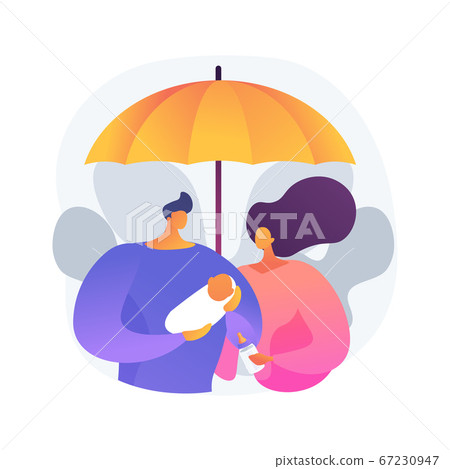 Child protection abstract concept vector... - Stock Illustration ...