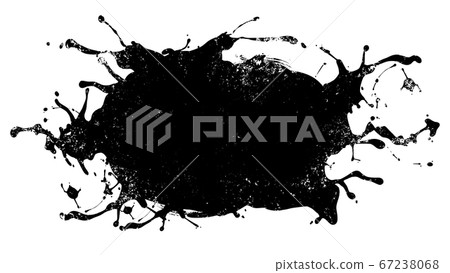 Splattered paint material - Stock Illustration [67238068] - PIXTA