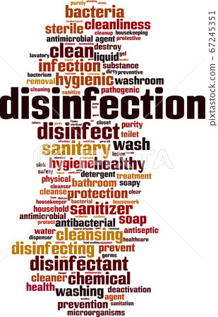 Disinfection word cloud - Stock Illustration [67245351] - PIXTA
