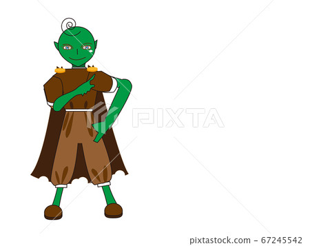 Goblin pointing - Stock Illustration [67245542] - PIXTA