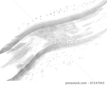 River background (hand-drawn illustration of ink) - Stock Illustration ...