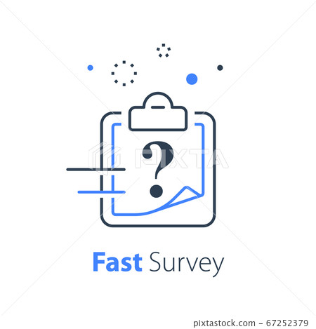 19_fast_survey_1.eps - Stock Illustration [67252379] - PIXTA