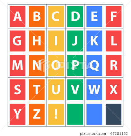 20_Alphabet_1.eps - Stock Illustration [67281162] - PIXTA