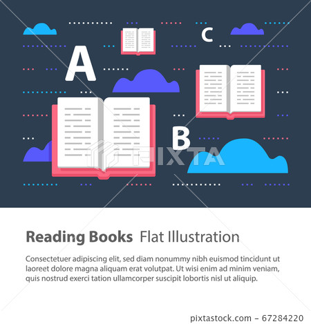 Books_reading_5.eps - Stock Illustration [67284220] - PIXTA