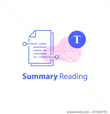 20_summary.eps - Stock Illustration [67284755] - PIXTA