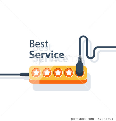 20_Service_stars_1.eps - Stock Illustration [67284794] - PIXTA