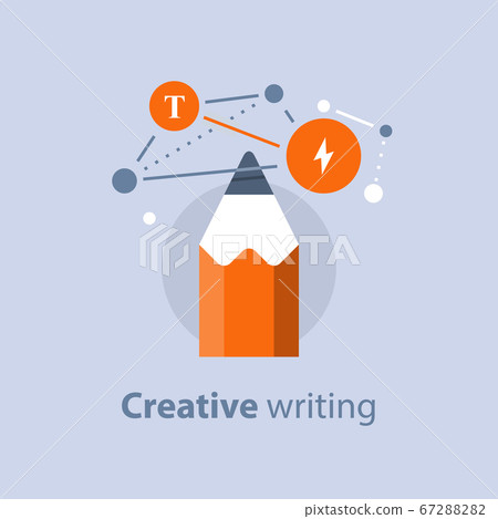 Creative_writing_concept_4.eps - Stock Illustration [67288282] - PIXTA
