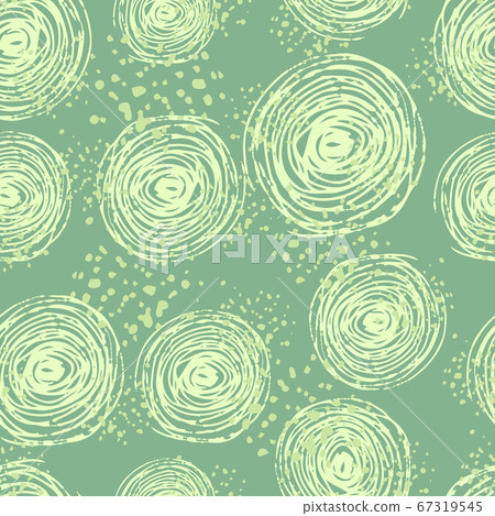 Abstract random seamless pattern with circle. - Stock Illustration ...