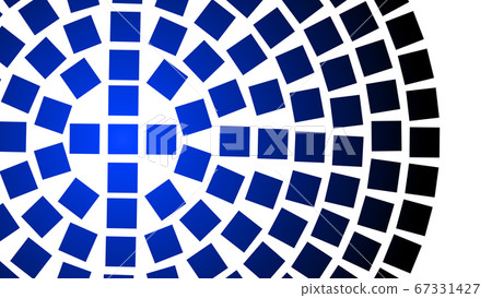 CG Square Gradient square that spreads out in a... - Stock Illustration ...