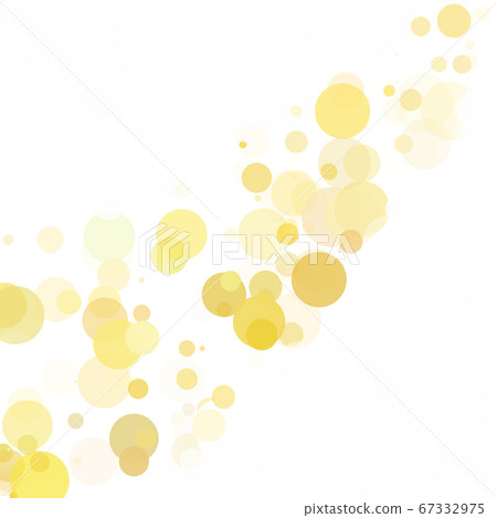Bubbles Unique Yellow Bright Vector Background - Stock Illustration ...