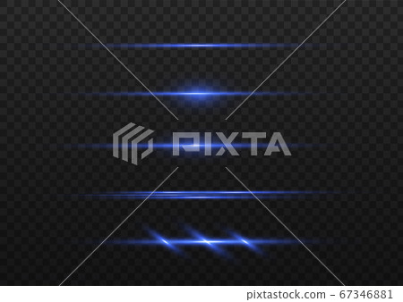 Blue horizontal line. - Stock Illustration [67346881] - PIXTA