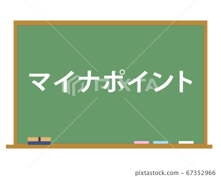 Minor point explanation Blackboard vector material - Stock Illustration ...
