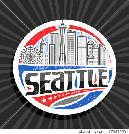 Vector logo for Seattle - Stock Illustration [67363963] - PIXTA