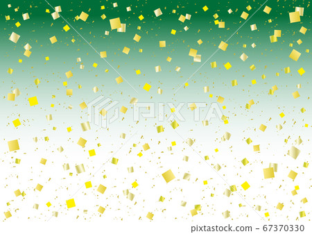 Confetti Texture 07 [Gold Leaf/Green Grade] - Stock Illustration ...