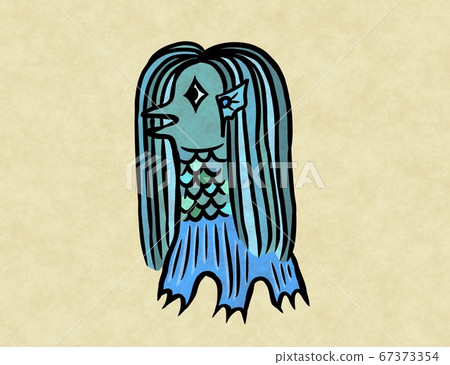 Amabi blue - Stock Illustration [67373354] - PIXTA