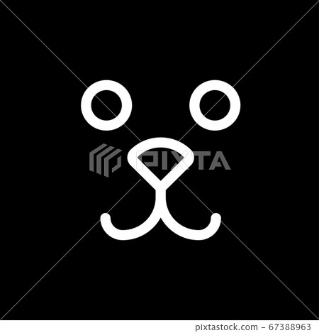 Dog icon. Vector element for your design - Stock Illustration [67388963 ...