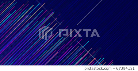 Colorful line overlap design rainbow concept - Stock Illustration ...
