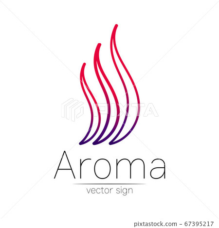 Aroma creative art vector symbol. Perfume...-插圖素材 [67395217] - PIXTA圖庫