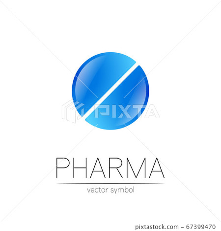 Pharmacy vector symbol for pharmacist, pharma... - Stock Illustration ...