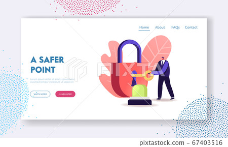 Security, Safety, Private Property Protection... - Stock Illustration ...