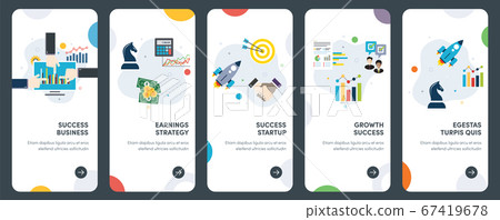 Success business, earnings strategy, success - Stock Illustration ...