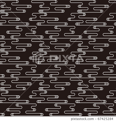 Japanese traditional pattern Egasumi Egasumimon... - Stock Illustration ...