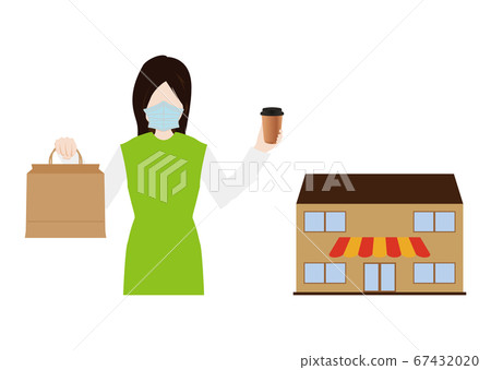 Take-out - Stock Illustration [67432020] - PIXTA