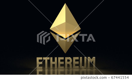 The Ethereum symbol cryptocurrency 3d rendering-插圖素材 [67441554] - PIXTA圖庫