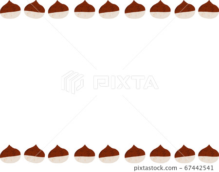 Chestnut frame - Stock Illustration [67442541] - PIXTA