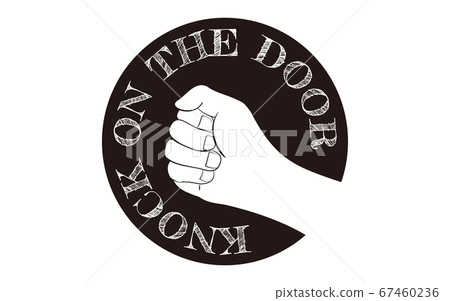 Hand sign icon, knock sign.Vector illustration. - Stock Illustration ...