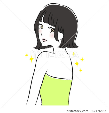Clean back - Stock Illustration [67476434] - PIXTA