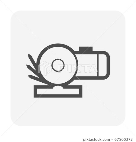 grinding tool icon - Stock Illustration [67500372] - PIXTA