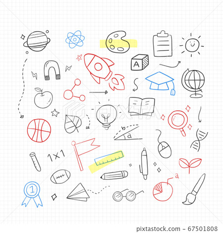 Hand drawing, symbol, shape - Stock Illustration [67501808] - PIXTA
