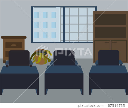 empty seats after lay off vector - Stock Illustration [67514735] - PIXTA