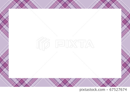 Vintage frame vector. Scottish border pattern - Stock Illustration ...