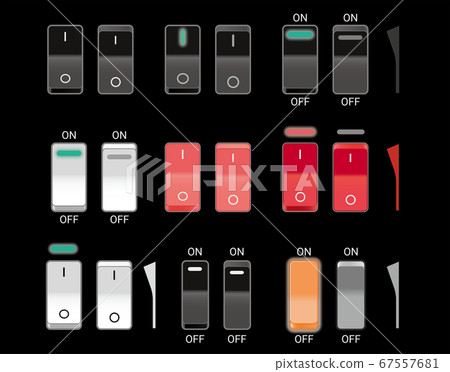Power switch - Stock Illustration [67557681] - PIXTA