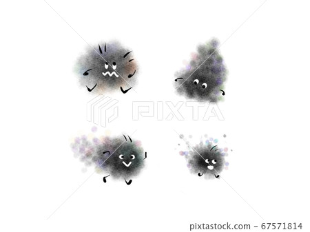 Dust friends - Stock Illustration [67571814] - PIXTA