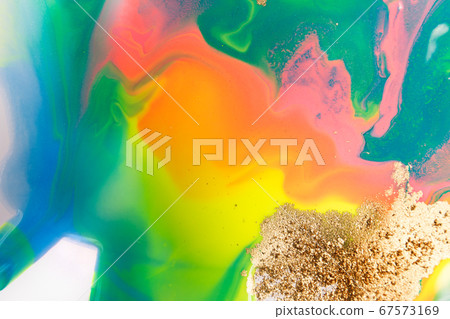 Rainbow abstract gradient pattern. Fluorescent... - Stock Illustration ...