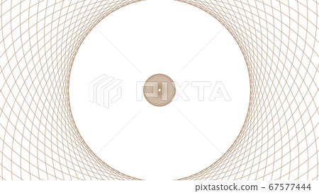 CG line A large number of circles that spread... - Stock Illustration ...