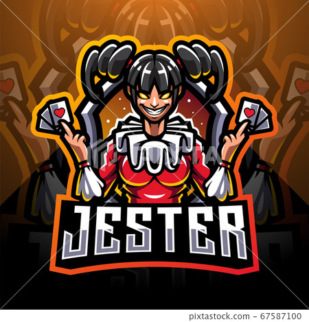 Jester esport mascot logo design - Stock Illustration [67587100] - PIXTA