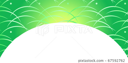 Russian Shiba Japanese pattern field New Year's... - Stock Illustration ...
