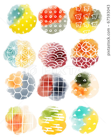 watercolour, watercolors, permeate - Stock Illustration [67593043] - PIXTA