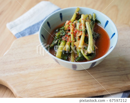 Korean traditional food Yeolmu Kimchi - Stock Photo [67597212] - PIXTA
