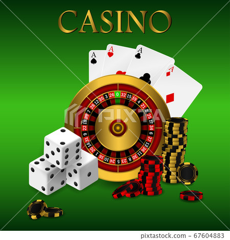 casino bet roulette - Stock Illustration [67604883] - PIXTA