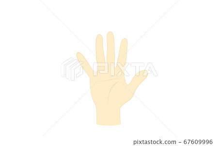 Rock-paper-scissors hand shape, par. Vector... - Stock Illustration ...
